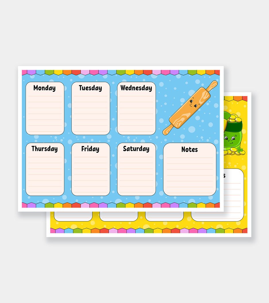 Printable Kids Templates & To-Do Lists | Planners & Labels for Kids